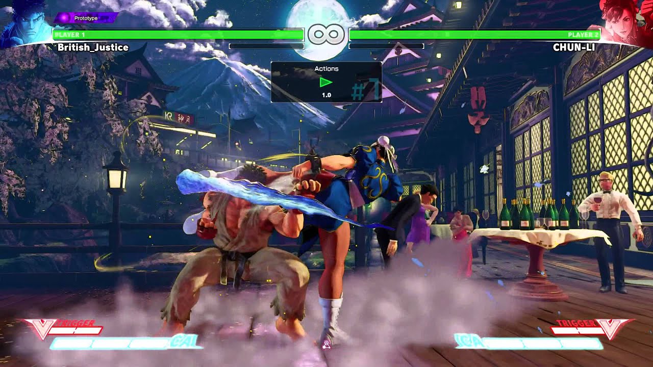 SFV Ryu - Chun-Li Super Parry (Training Mode) - YouTube