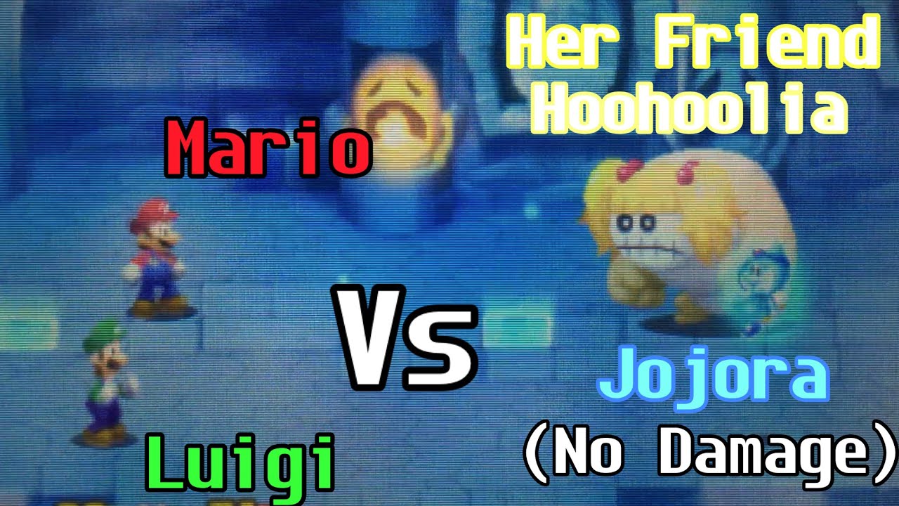 Mario & Luigi - Superstar Saga 3DS [Boss 14] Jojora & a Friend (No ...