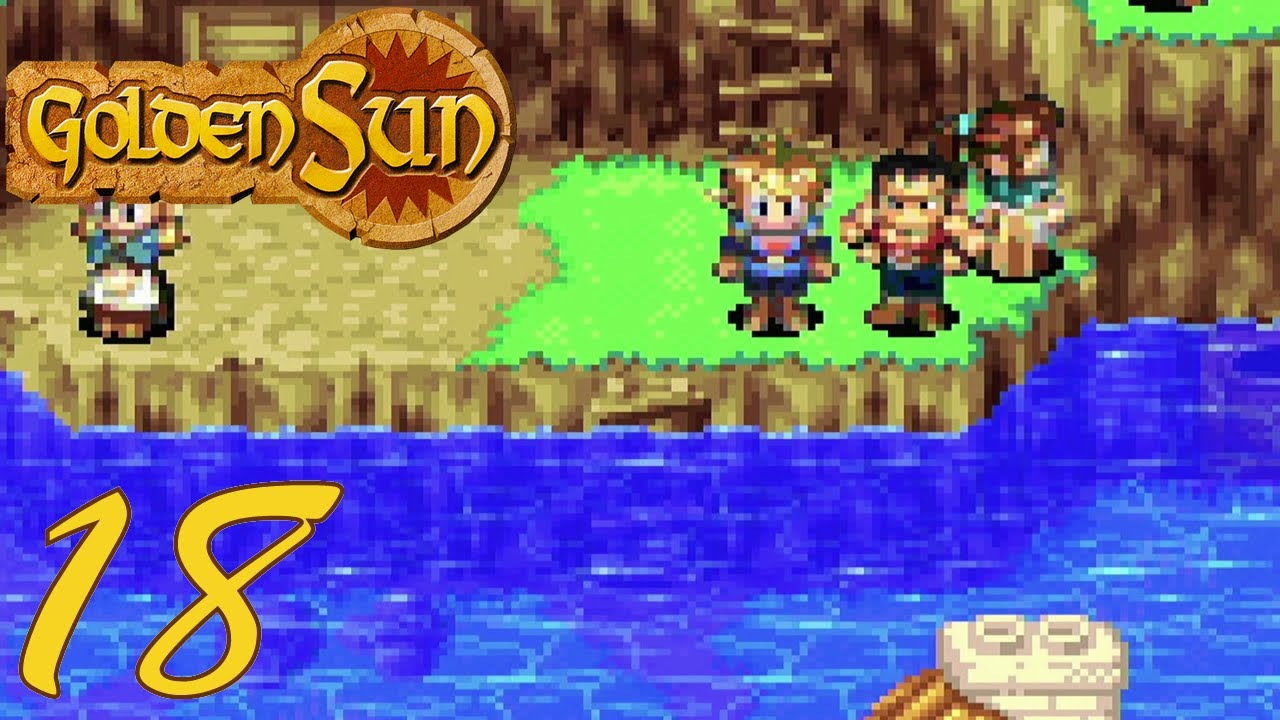 Golden Sun #18 - Überflutetes Altin - YouTube