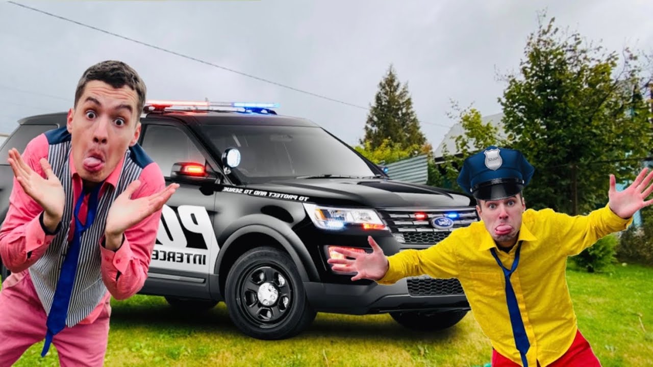 Criminal racer Mr. Joe on a Fast Sports Car VS a Strict Policeman on a ...