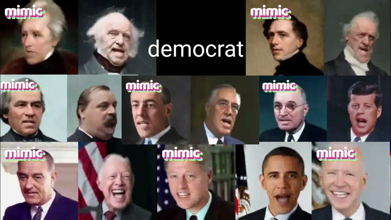 us presidents sing random songs based on what party they were - YouTube