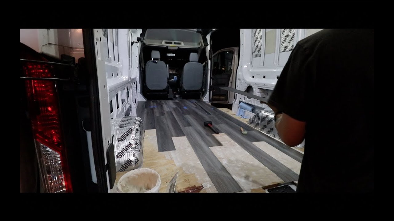 Subfloor Install: Ford Transit 250 | Timelapse | - YouTube