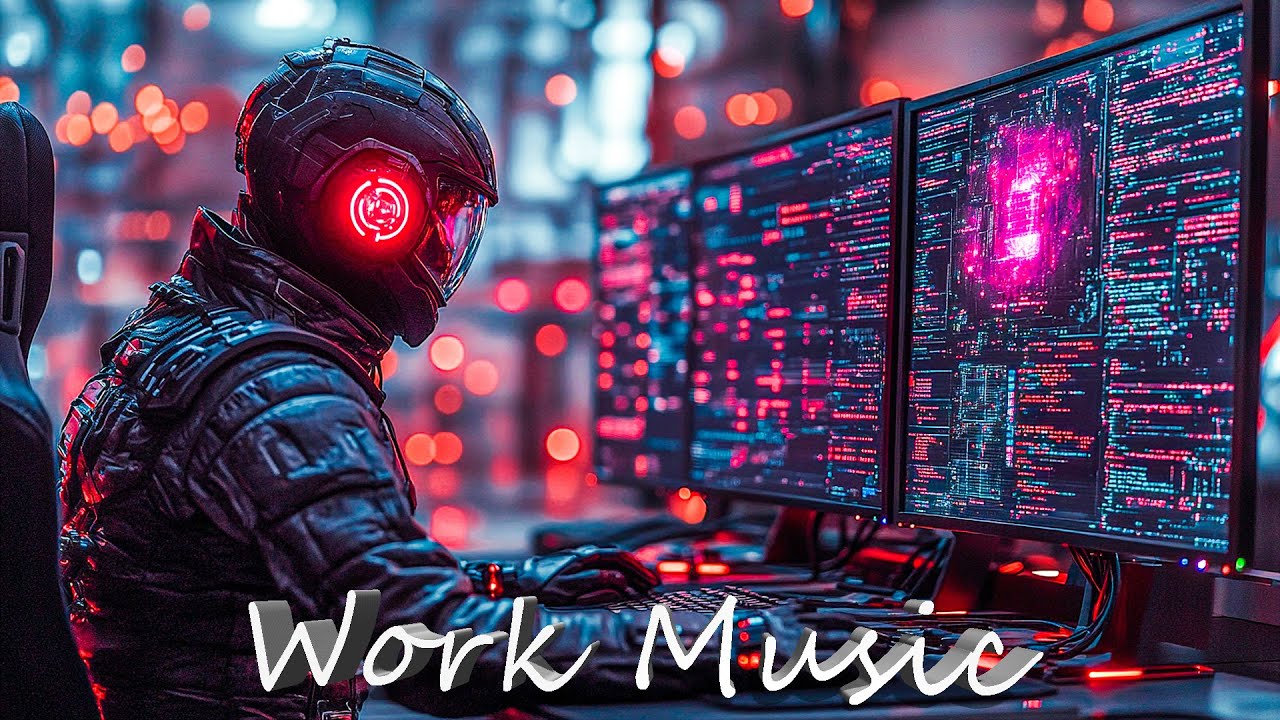 Electronic Music for Work - Deep futuristic garage mix for Focus and ...