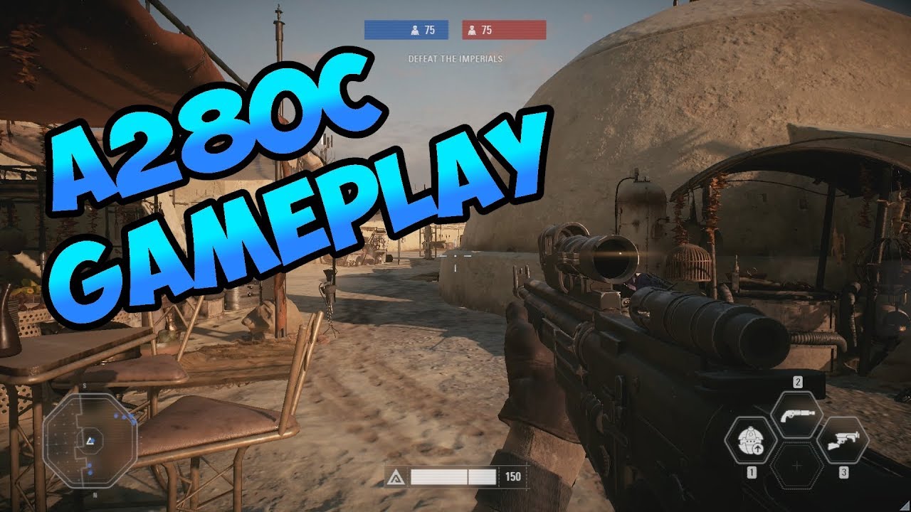 A280C Assault Class Gameplay | Star Wars Battlefront 2 - YouTube