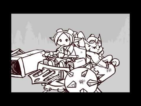 Rin gets thrown from Tristy, Rumble's Mech - LoL Mini Animation - YouTube
