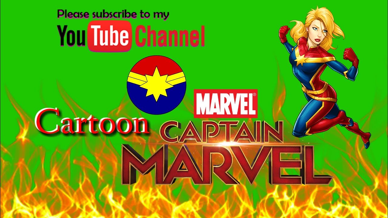 Captain Marvel green screen / captain marvel green blood 2019 - YouTube