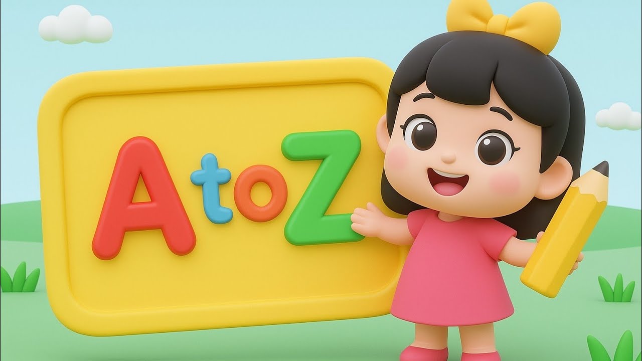 ABC Song for Kids | Learn ABC Alphabet with Fun Cartoon Characters ...