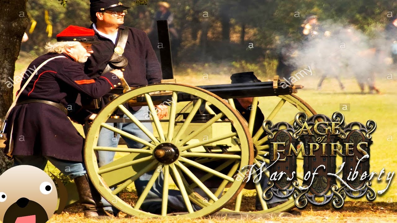 Age of Empires 3 Wars of Liberty Mod - United States Faction Gatling ...