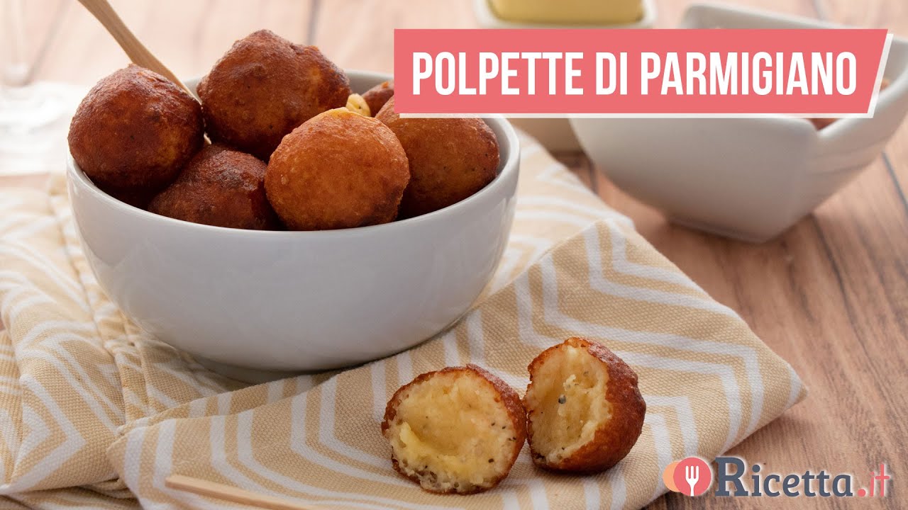 Polpette di parmigiano - Ricetta.it - YouTube