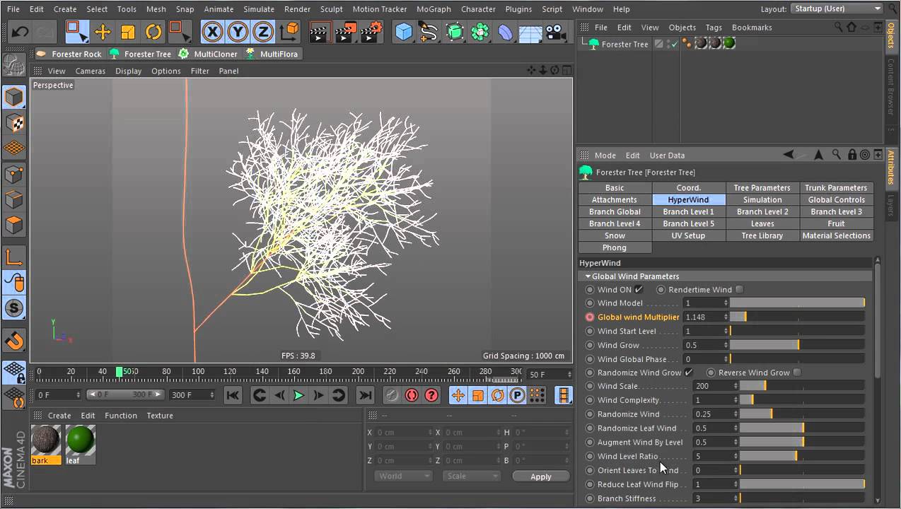 Forester for Cinema 4D Creating a Tree From Scratch 3/3 - YouTube