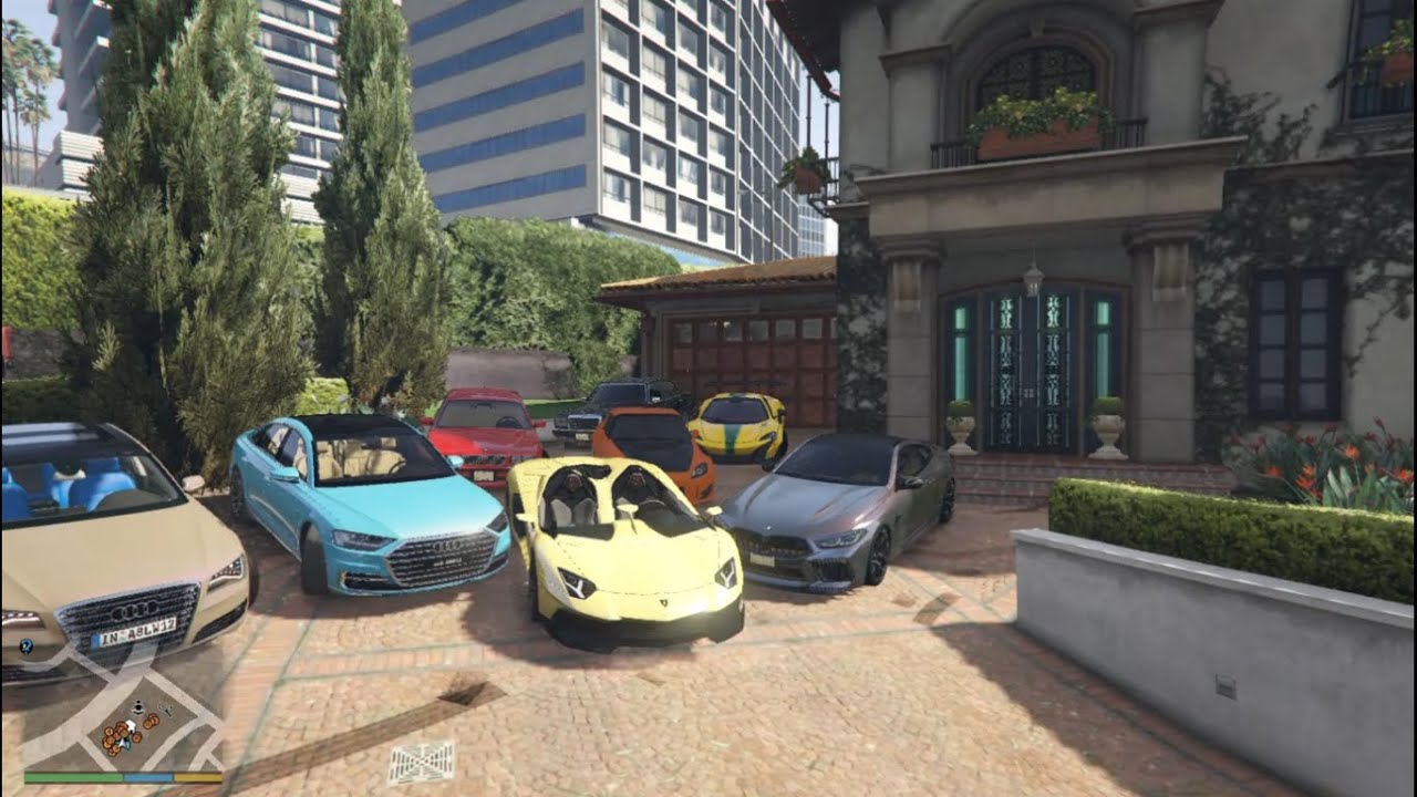 GTA-5* Nice Cars In GTA-V - YouTube