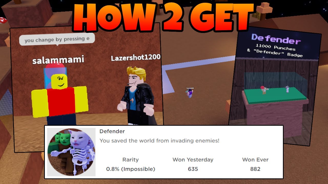 Ability Wars | How to Get DEFENDER Ability and Badge | Roblox - YouTube