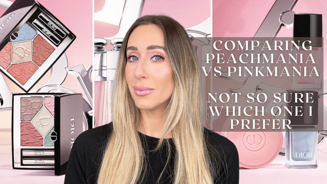 NEW Dior Forever Glowmania Spring 2025 Peachmania try on - YouTube