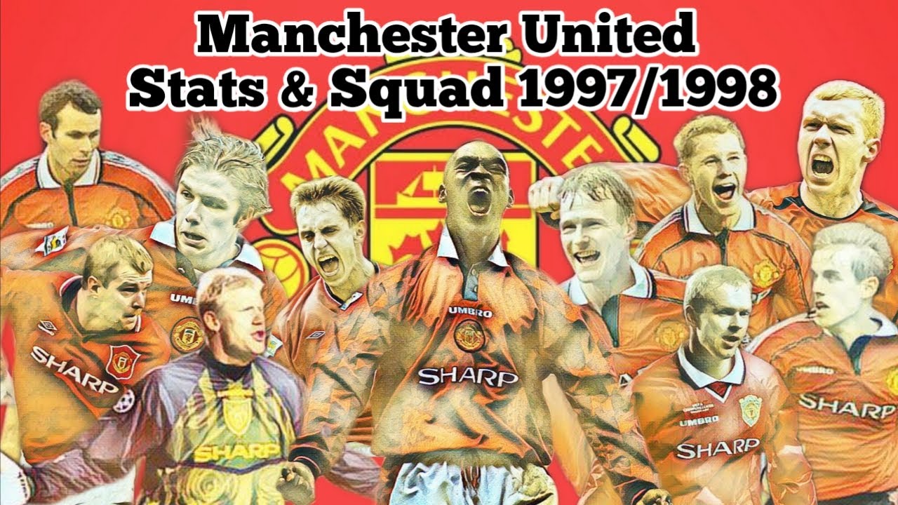 Manchester United Squad Stats & Bio 1997/1998 - YouTube