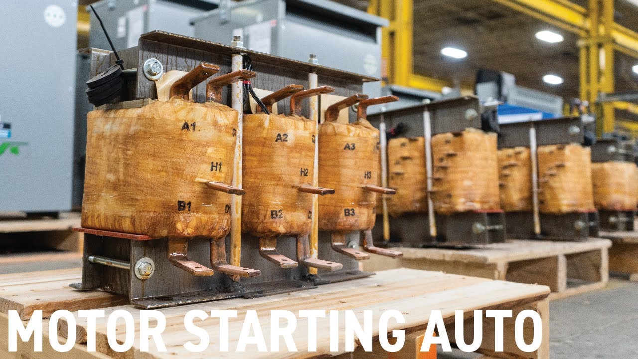 Motor Starting Autotransformer - YouTube