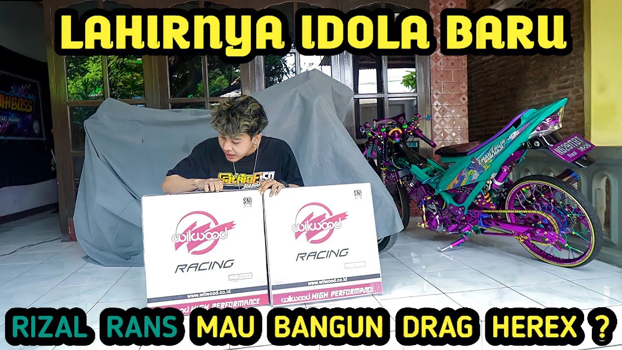 RIZAL RANS mau bangun motor DRAG || APAKAH AKAN JADI ANCAMAN BARU LAGI ...