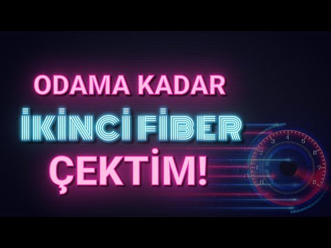 ODAMA İKİNCİ FİBER İNTERNET ÇEKTİM - TÜRK TELEKOM ONT ALTYAPI COMNET INTERNET