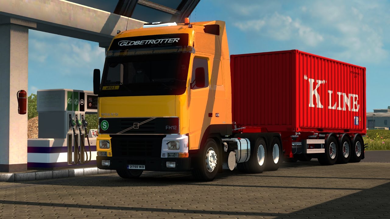 [Euro Truck Simulator 2] New Wheel Setup Test - YouTube
