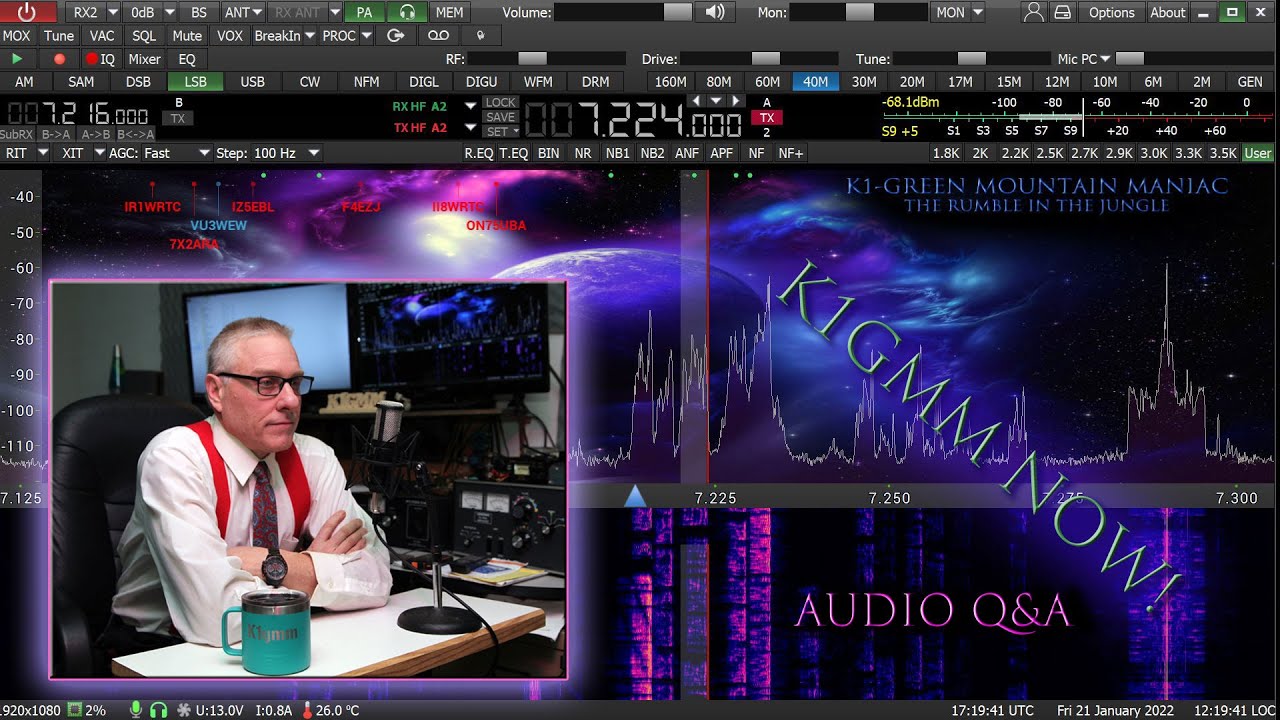 HAM RADIO- AUDIO/DAW/RACK GEAR Q&A! - YouTube