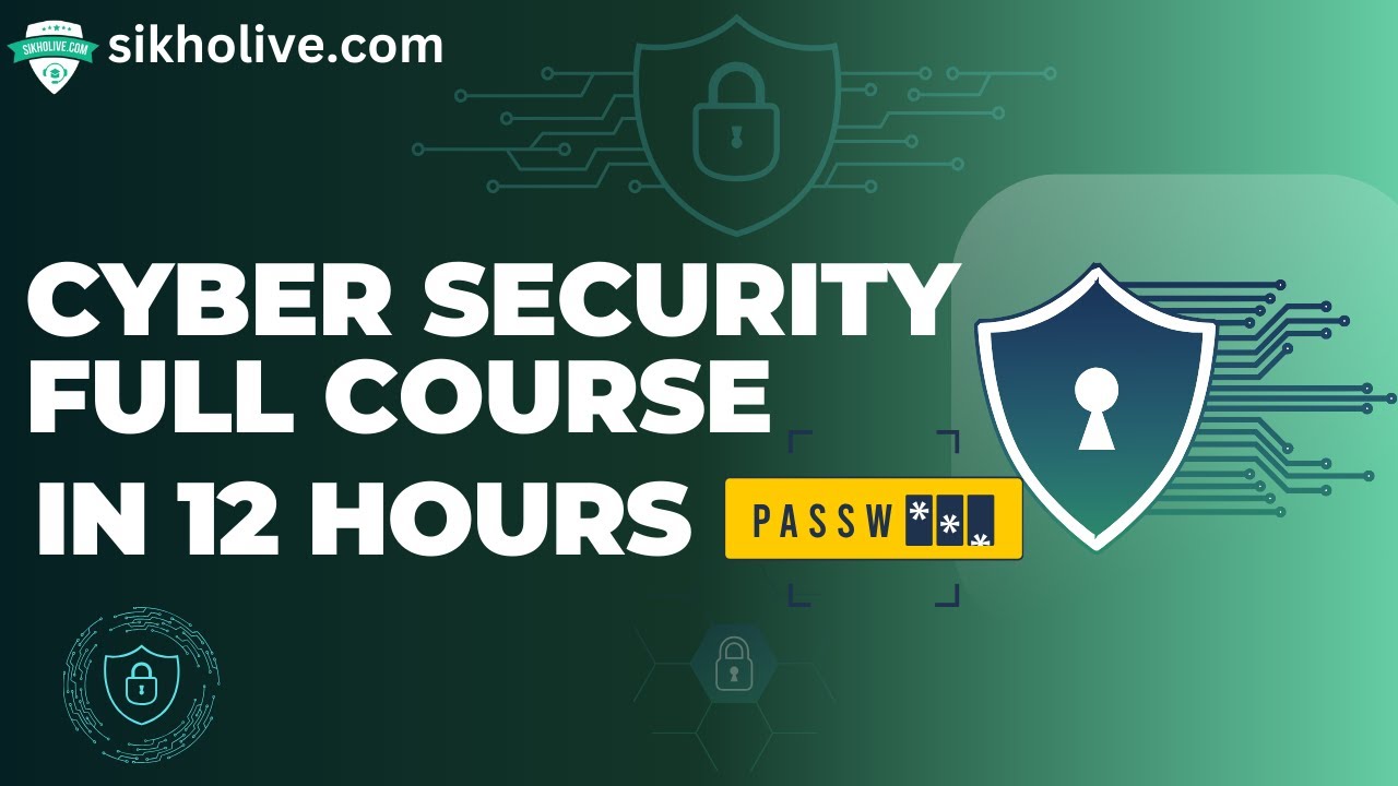 Cyber Security Full Course in One Video ! 12 Hours Zero To Hero 🔥 - YouTube