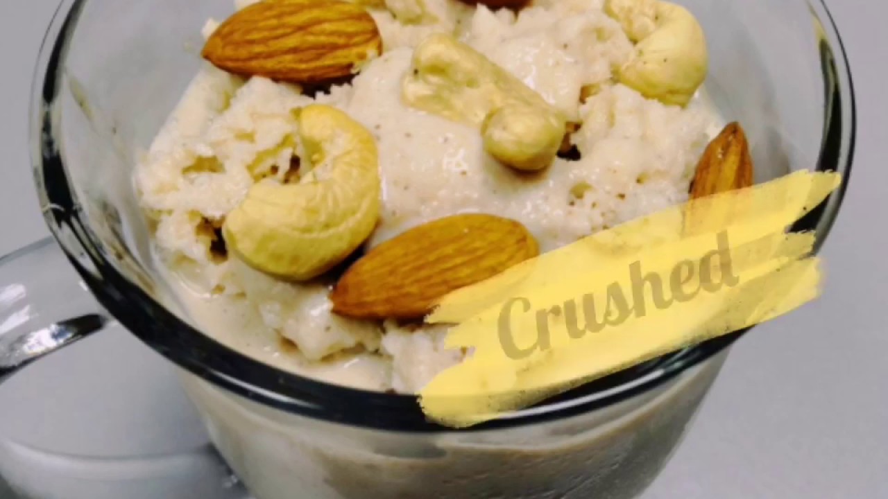 Crushed milk shake|| Dates & nuts milk shake # 03 # - YouTube