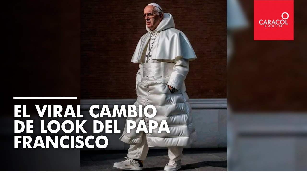 ¿Las fotos del papa son reales? | Caracol Radio - YouTube