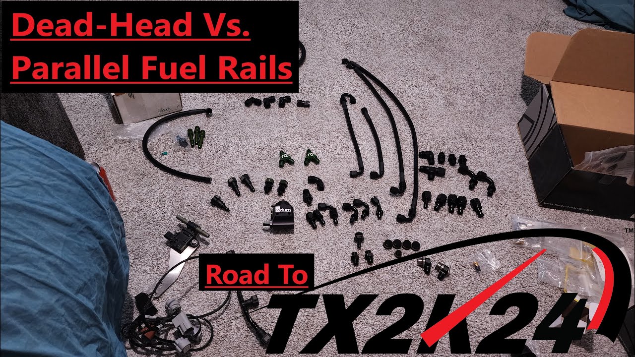 Road To TX2k'24 - Dead-Head Vs. Parallel Fuel Rails Part 1/2 (500 WHP ...