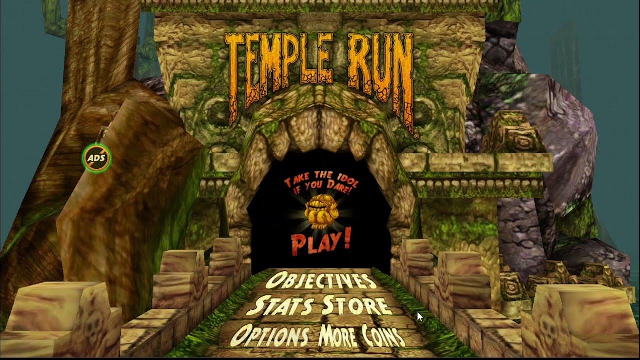 TEMPLE RUN GAMEPLAY - FRANCISCO MONTOYA 2021-FULL SCREEN-HD #1091 - YouTube