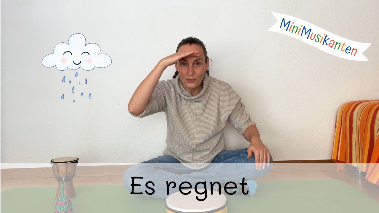 Es regnet, es regnet, es regnet gar so sehr • Regenlied, Herbstlied ...