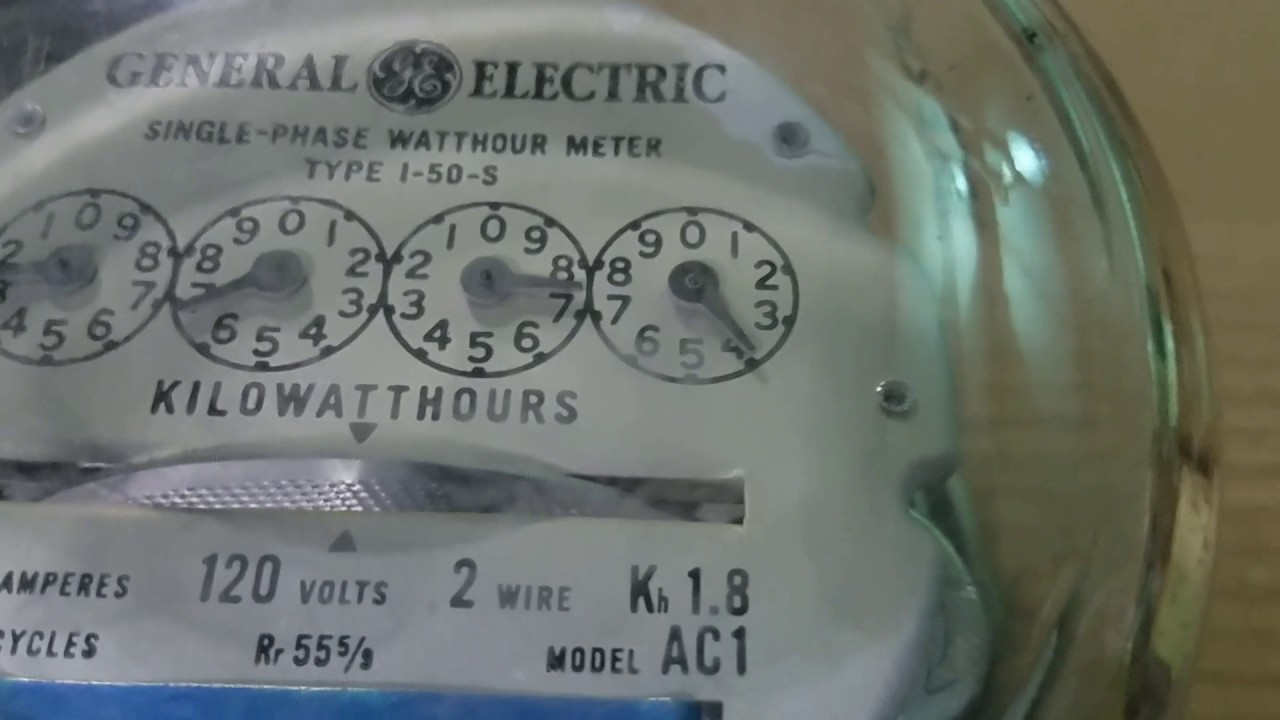 GE I50 S 1s Electric Meter Overview - YouTube