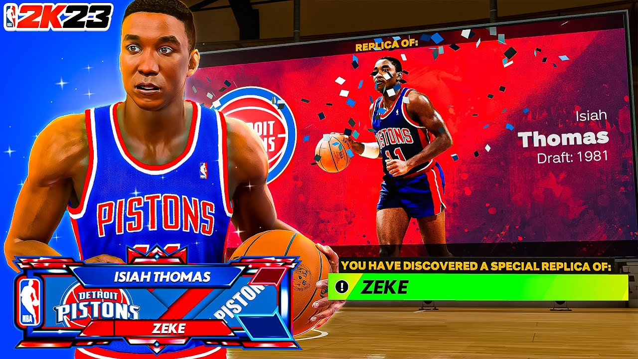 How to unlock the "ZEKE" Replica build on NBA 2K23! - YouTube