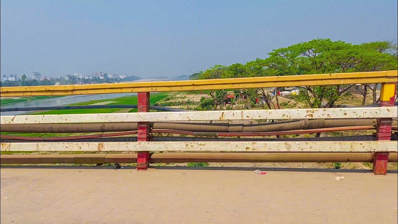 Mymensingh Brahmaputra bridge, ব্রহ্মপুত্র সেতু ময়মনসিংহ। - YouTube
