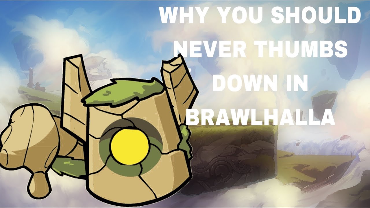Why You Should Never Use The Thumbs Down Emote In Brawlhalla - YouTube