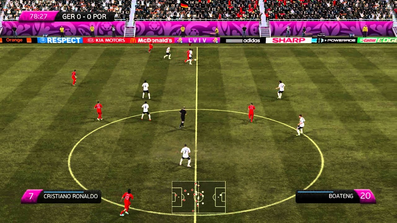 Fifa 12 Euro 2012 : Germany vs Portugal 2nd Half [gameplay PC] HD1080p ...