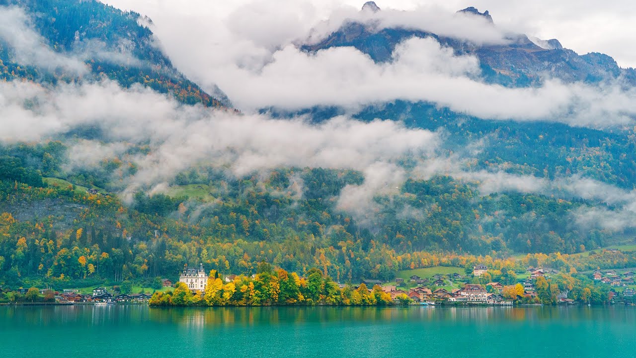 瑞士仙境 布里恩茨湖 Lake Brienz EP5(4K Ultra HD 字幕) - YouTube