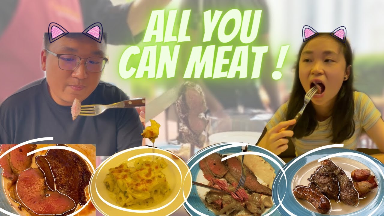 ALL YOU CAN MEAT BUFFET @ Carnivore Brazilian Churrascaria - YouTube