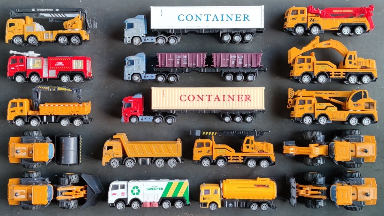 Wheel Loader, Bulldozer, Forklift, Excavator, Fire Truck, Container ...