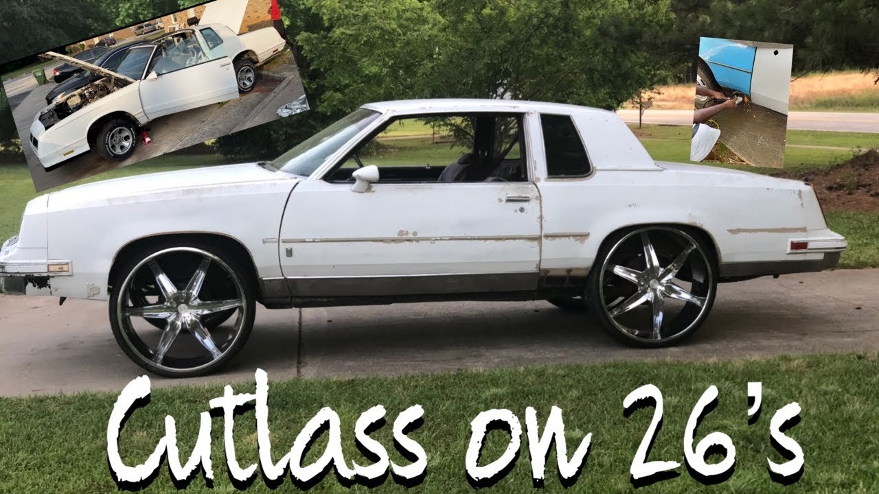 BIG RIM CUTLASS ON 26’s BOUT TO HIT THE RACING SCENE,MONTE CARLO SS ...