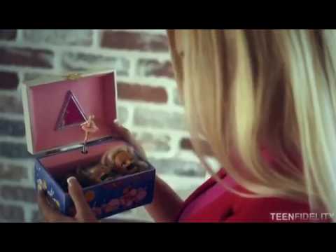 Teenie strips in pink Tanga (UNCENSORED)