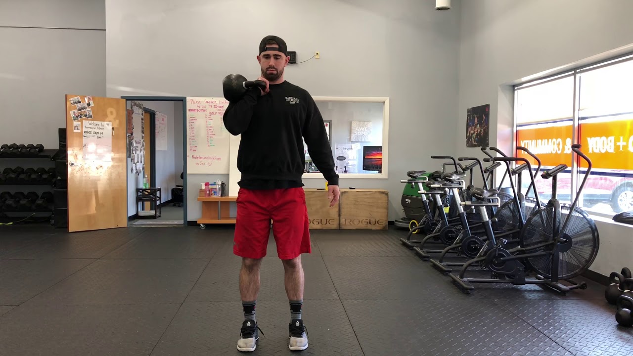 Single Arm Front Rack Hold - YouTube