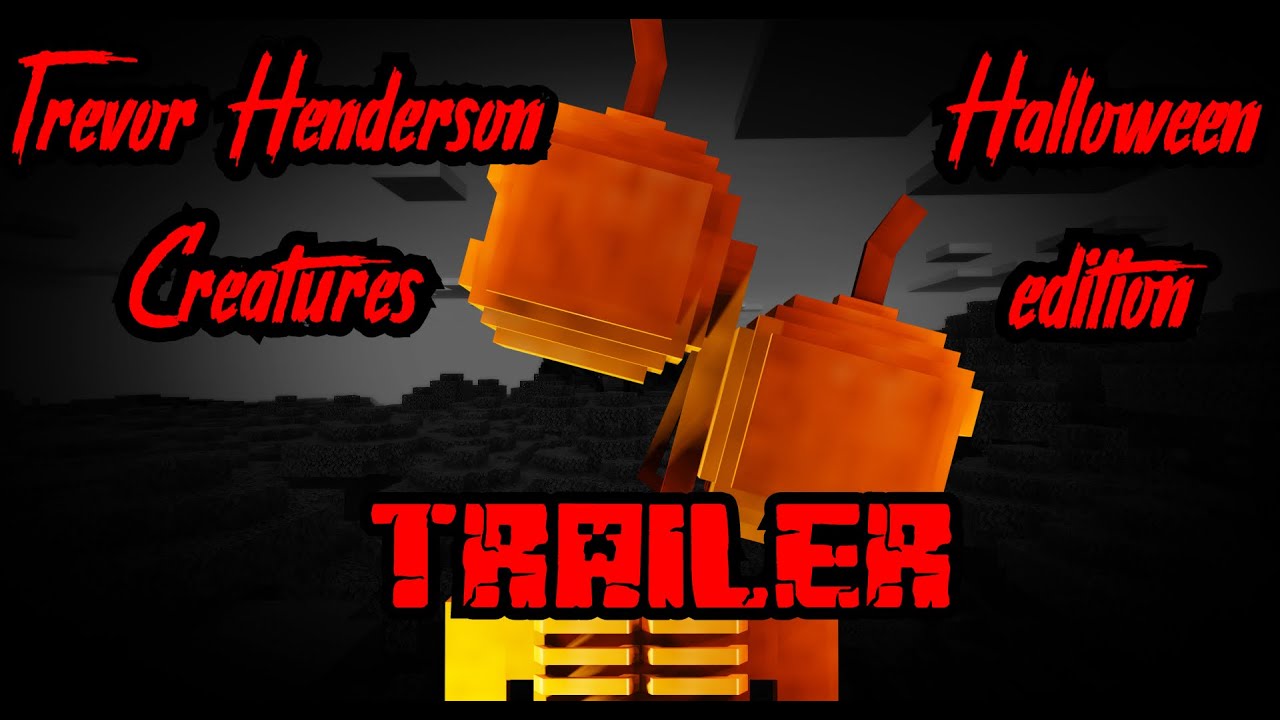 Minecraft Trevor Henderson Creatures: Halloween Edition Addon Update ...