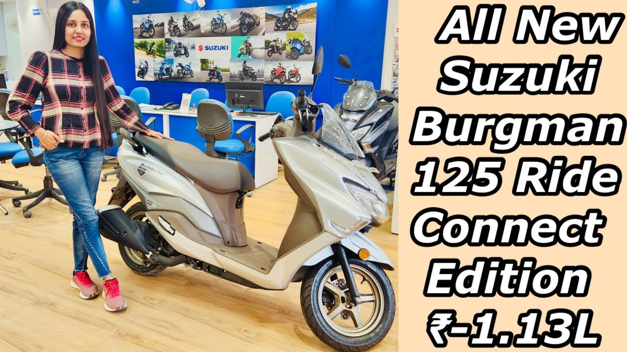 2023 Suzuki Burgman Street 125 Top Model - Very Practical ️ #suzuki # ...