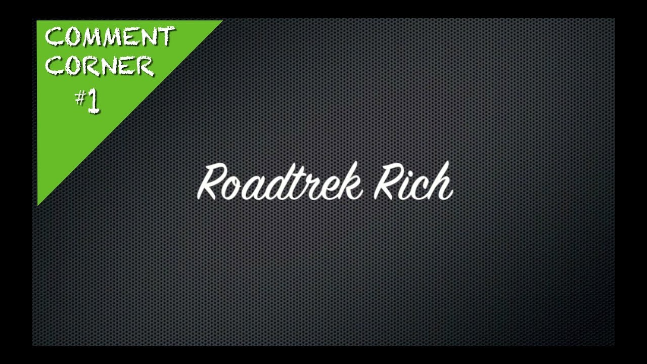Comment Corner #1 - YouTube