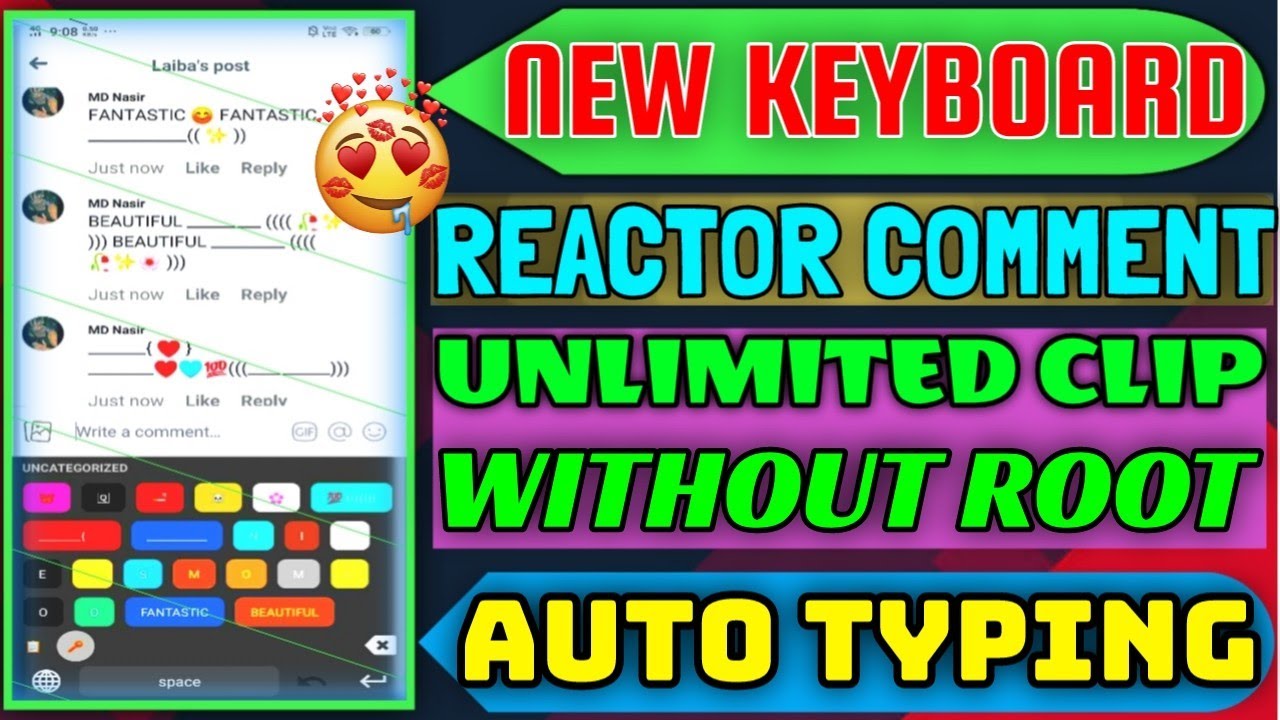 New Reactor Keyboard | Unlimited Clipboard | Unstoppable Auto Typer ...