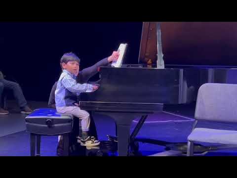 Adhrit's First Piano Recital - YouTube