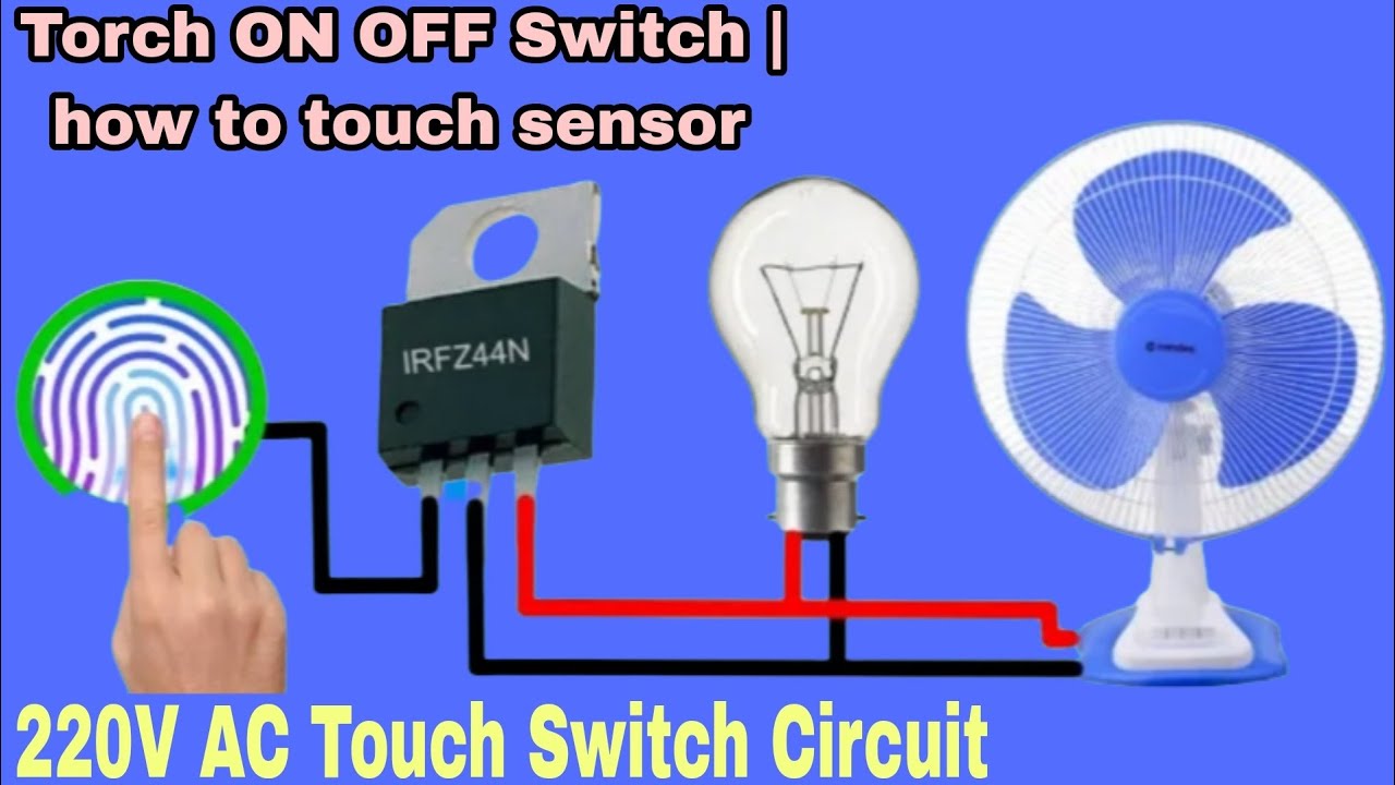 I Made A Touch Sensor Torch Switch For A Car! - YouTube