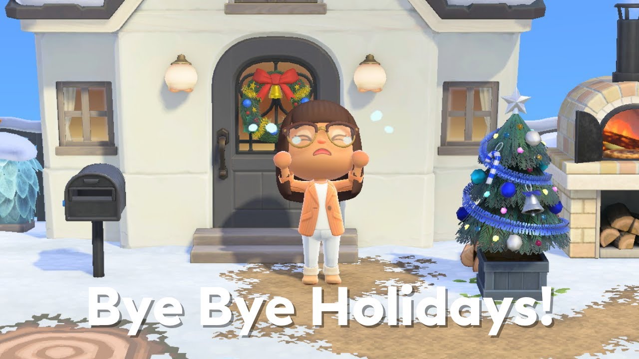 Bye-Bye Holidays! Putting Christmas decor into storage. - YouTube