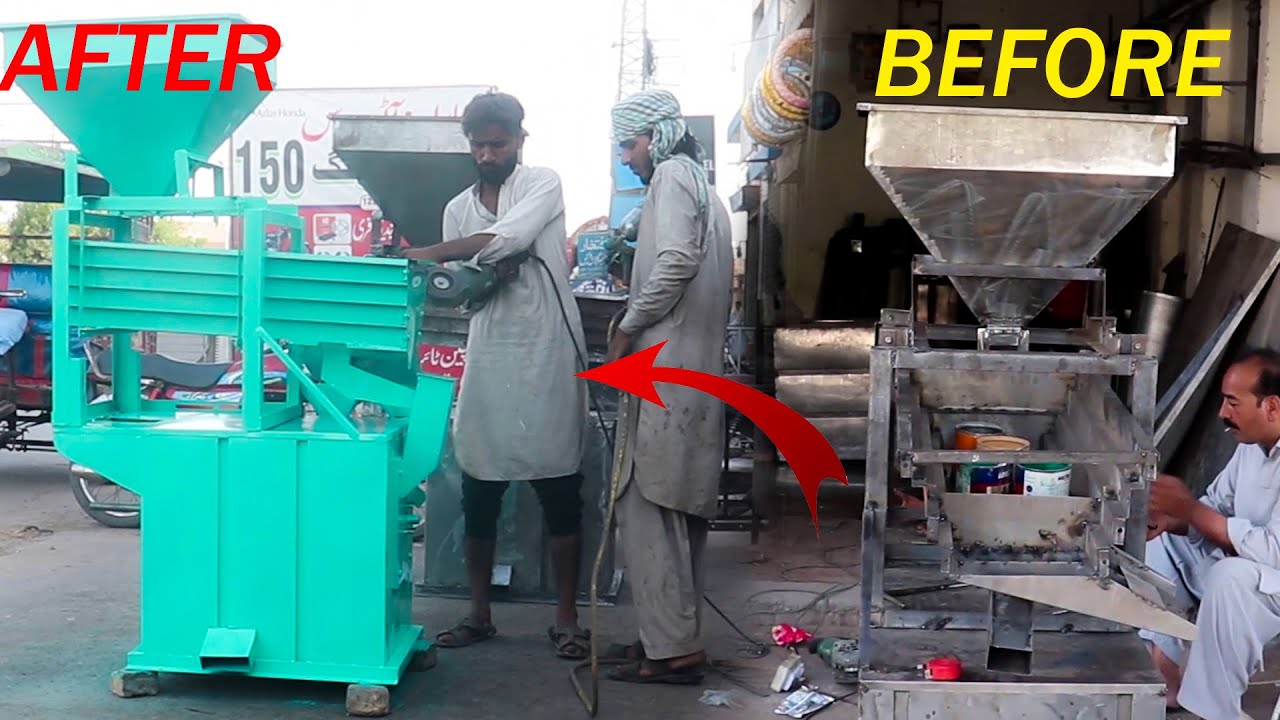 A High Efficiency Wheat Sifting Machine |Manufacturing Process Of Wheat ...