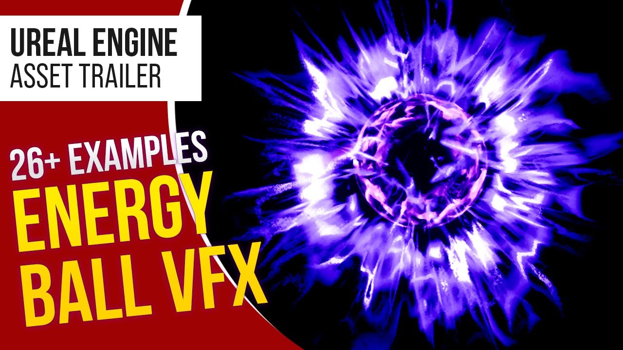 Ue5 L 26 Energy Ball Vfx Pack 2 L Unreal Engine 5 Trailer Youtube
