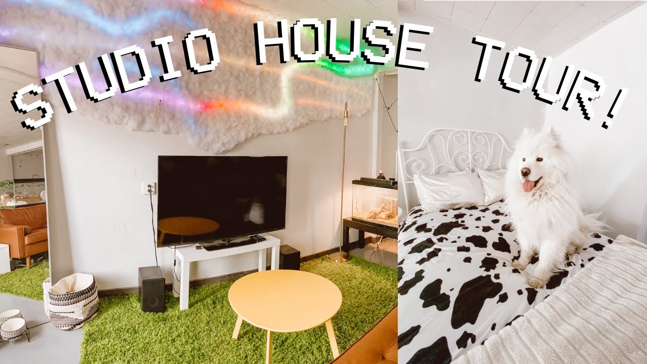 STUDIO TOUR 2021 | peek inside my house :) - YouTube